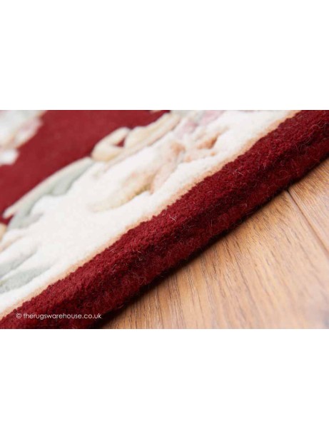 Royal Red Chinese Handmade Wool Traditional Rug | The Rugs Warehouse