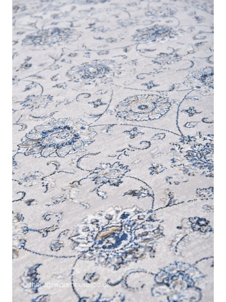 Luciana Grey bordered Traditional Rug | The Rugs Warehouse