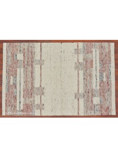 Saki Red Mix Abstract Handmade Wool Modern Designer Rug by Haro | The ...