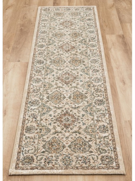 Da Vinci 570166-3434 Beige Traditional Bordered Runner - FREE UK ...