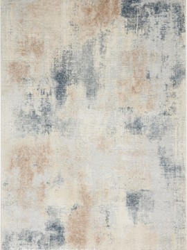 Miramar Beige Abstract Handmade Wool Modern Designer Rug by Toulemonde ...