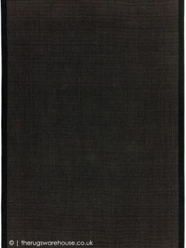 Sisal Black Grey Rug | The Rugs Warehouse