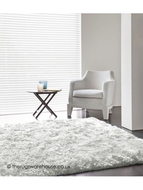 Adore Pure White Rug | Shaggy White Rug | Free UK Delivery Online at ...