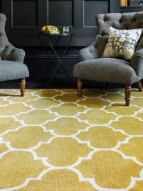 Albany Grid Silver Rug | The Rugs Warehouse