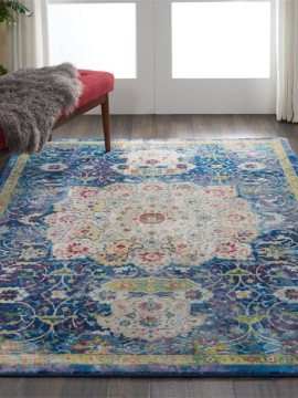 Ankara Navy Multi Rug | The Rugs Warehouse