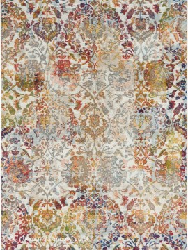 Nourison Ankara Global ANR07 Blue Green Traditional Rug | The Rugs ...