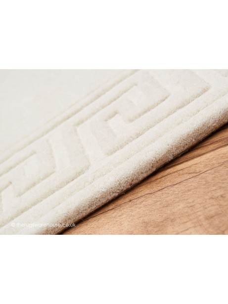 Buy Classic Greek Key Ivory Rug Online with Free UK Delivery - The Rugs ...