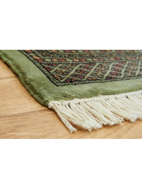 Bokhara Green Traditional Hand-Knotted Rugs | Free UK Delivery | The ...