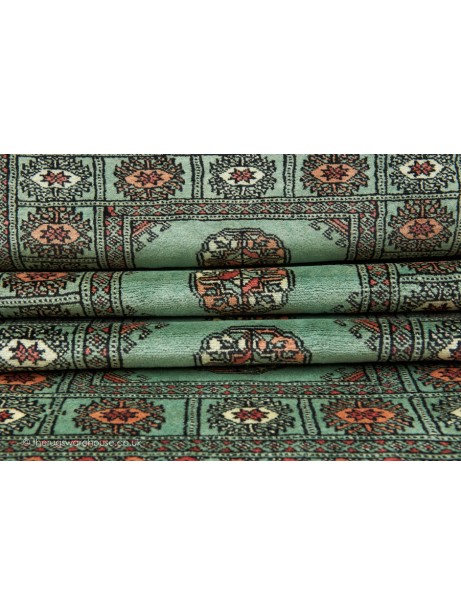Bokhara Green Runner | The Rugs Warehouse