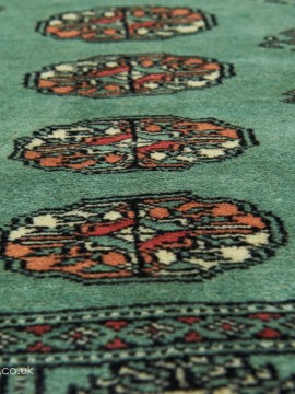 Bokhara Green Traditional Hand-Knotted Rugs | Free UK Delivery | The ...