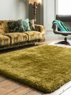 Buy Plush Shaggy Rust Rug | Free UK Delivery | The Rugs Warehouse