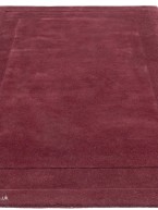 Monza Brown bordered Handmade Wool Modern Luxury Rug by The Rug Tailor ...