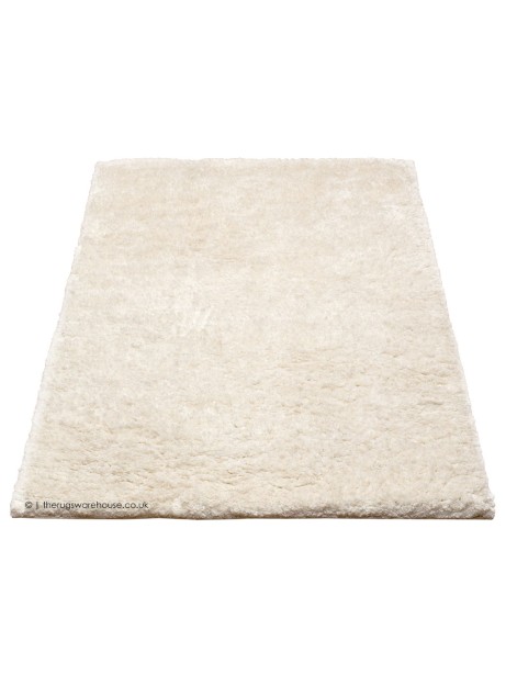 Pure Clouds White Luxury Cashmere Wool Plain Shaggy Rug | The Rugs ...