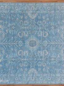 Ushak 100 Multi Bordered Persian Rust Multi Rug - Buy Online at The ...