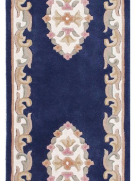 Royal Blue Aubusson Rug - Buy Online at The Rugs Warehouse | The Rugs ...