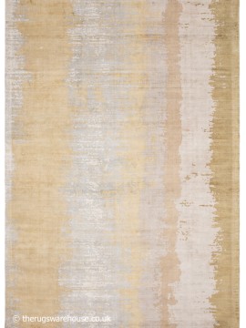 Juno Ginger Terracotta Abstract Handmade Viscose Modern Rug by Asiatic ...