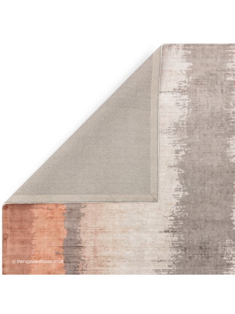 Juno Ginger Terracotta Abstract Handmade Viscose Modern Rug by Asiatic ...