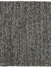 Melbourne Black Rug | Plain Reversible Wool Rug | Large Area Rug | The ...