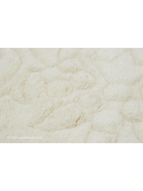 Royale Ivory Plain Aubusson Wool Rug | The Rugs Warehouse