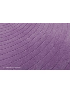 Harrare Purple Circle Rug | The Rugs Warehouse
