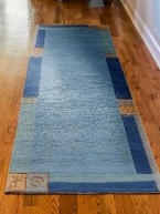 Manali Blue Round Rug - The Rugs Warehouse | The Rugs Warehouse