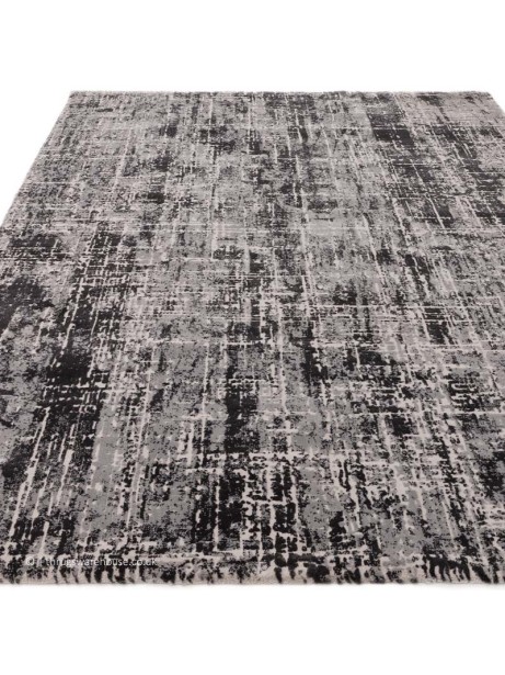 Kuza Abstract Black Rug | The Rugs Warehouse