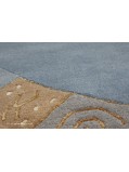 Manali Blue Round Rug - The Rugs Warehouse | The Rugs Warehouse