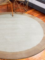 Manali Blue Round Rug - The Rugs Warehouse | The Rugs Warehouse