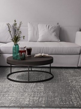 Torino Petrol Blue Abstract Rug - Asiatic | The Rugs Warehouse