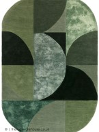 Matrix Oval Earth Rug | The Rugs Warehouse