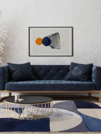 Matrix Oval Earth Rug | The Rugs Warehouse