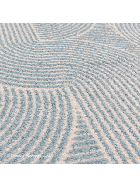 Blue Swirl Rug | The Rugs Warehouse