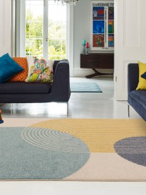 Blue Swirl Rug | The Rugs Warehouse