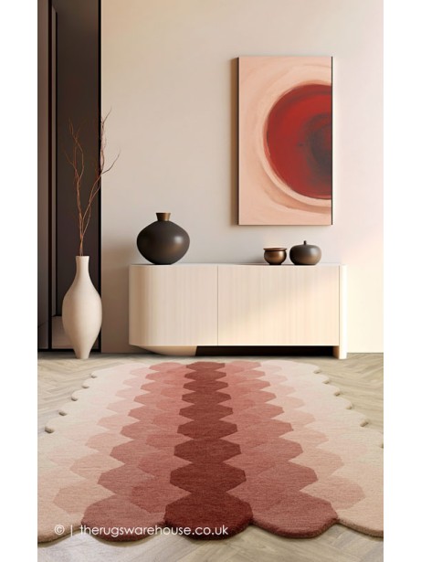 Hive Pink Rug | The Rugs Warehouse
