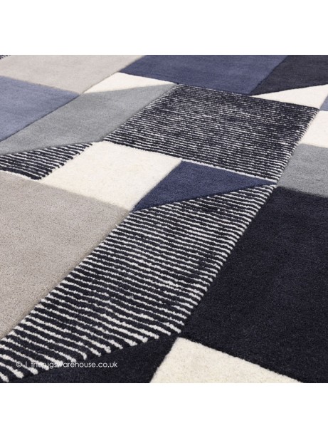 Memphis Blue Rug | The Rugs Warehouse