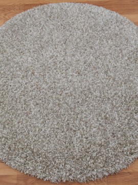 Round Luxury Twilight Shaggy Charcoal Circle Rug | The Rugs Warehouse