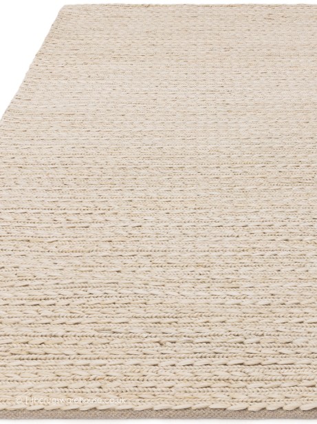 Oakley Blonde Cream Plain Handmade Jute Modern Rug by Asiatic | The ...