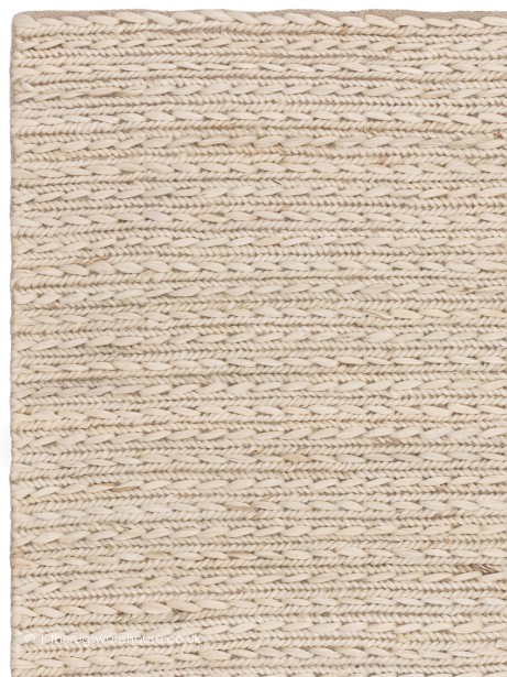 Oakley Blonde Cream Plain Handmade Jute Modern Rug by Asiatic | The ...