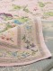 Sagrini Rose Multi-Coloured bordered Polyester Modern Flat Woven Rug ...