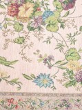 Sagrini Rose Multi-Coloured bordered Polyester Modern Flat Woven Rug ...