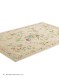 Sagrini Beige bordered Polyester Modern Flat Woven Rug | The Rugs Warehouse