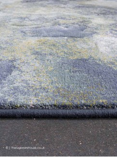 Cosmo Blue Mix Abstract Modern Rug | The Rugs Warehouse