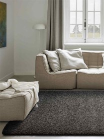 Luxury Twilight Shaggy Plain Gold Rug | The Rugs Warehouse