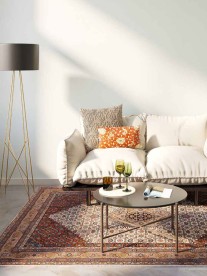 Benares Red Rug | The Rugs Warehouse