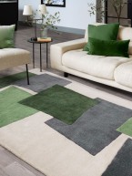 Romy Retro Green Rug | The Rugs Warehouse