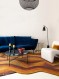 Flow Ocre Modern Luxury Designer Waves Wool Shaped Rug | The Rugs Warehouse