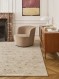 Miramar Beige Abstract Handmade Wool Modern Designer Rug by Toulemonde ...